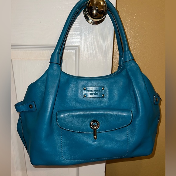 kate spade | Bags | Kate Spade Blue Shoulder Bag Euc | Poshmark